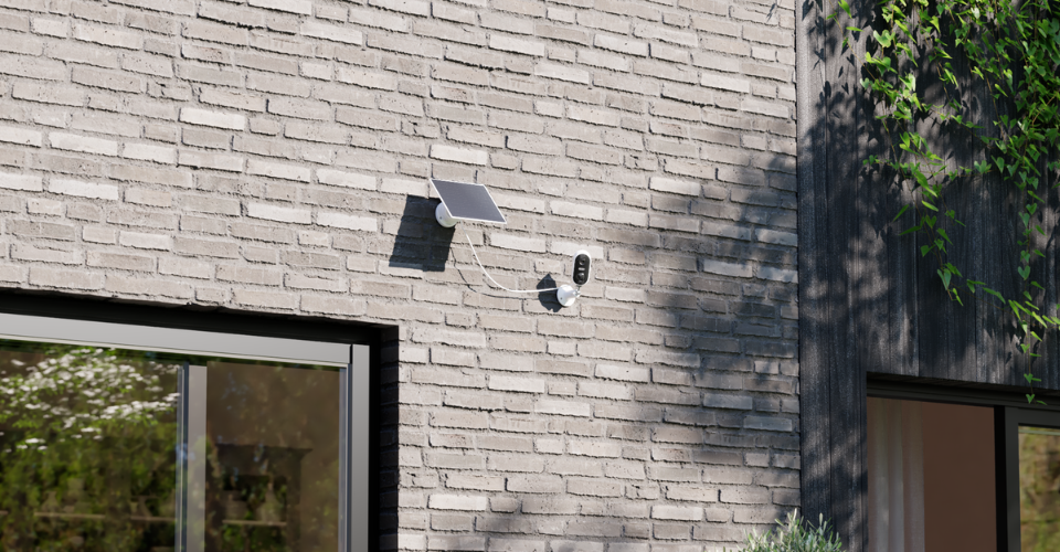 Caméra solaire Lexman : sécurité connectée avec Enki