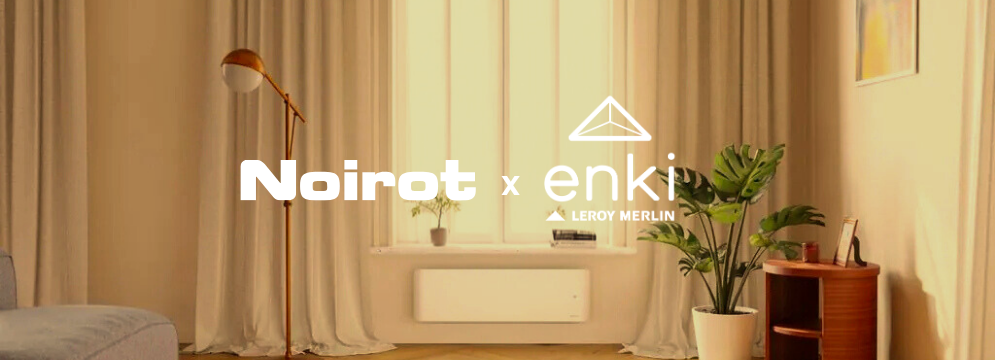 Radiateur Noirot connecté avec Enki : piloter vos appareils compatibles